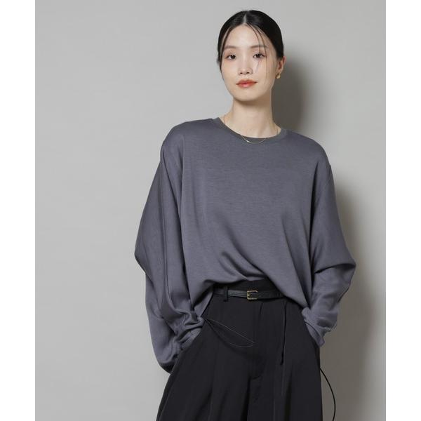 『セール実施中』ZOZO問い合わせ番号:99248901ショップ:NANO universe，ナノユニバースブランド:NANO universe，ナノユニバース商品名:ドルマンスリーブバックドロストヘムカットプルオーバーカテゴリ:トップス&...