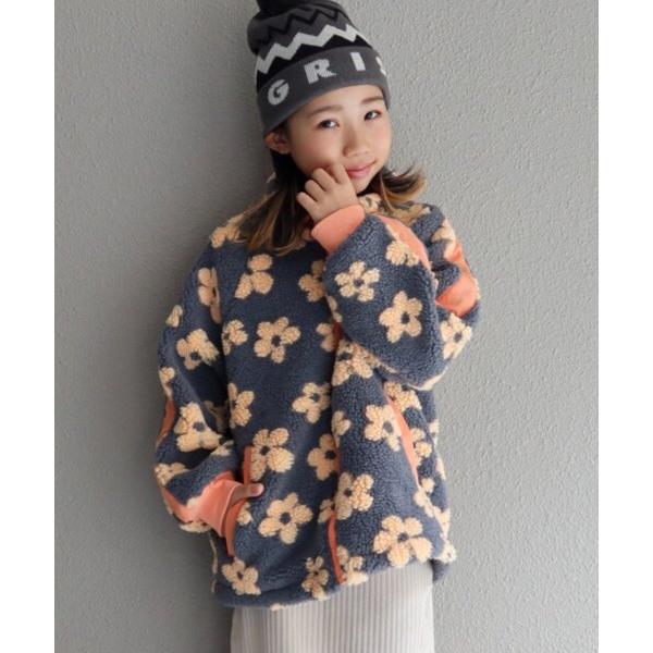 『セール実施中』ZOZO問い合わせ番号:99249127ショップ:CIAOPANIC TYPY，チャオパニックティピーブランド:CIAOPANIC TYPY，チャオパニックティピー商品名:【KIDS】【ユニセックス】総柄ボアブルゾン《ジュニ...