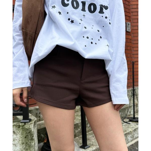 『タイムセール実施中』ZOZO問い合わせ番号:99250066ショップ:VIBGYOR，ヴィブジョーブランド:Chiina，チーナ，VIBGYOR，ヴィブジョー商品名:Chiina /Y2Kスリムフィットショートパンツカテゴリ:パンツ&gt...