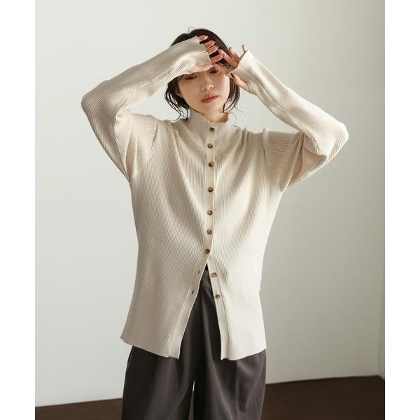 『セール実施中』ZOZO問い合わせ番号:99250259ショップ:select MOCA，セレクトモカブランド:select MOCA Et，セレクトモカエト商品名:【Et】Button Design High-Neck Rib Knit ...