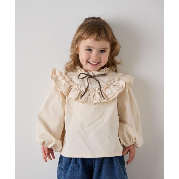 『タイムセール実施中』ZOZO問い合わせ番号:99250318ショップ:riziere，リジェールブランド:riziere，リジェール商品名:フロントリボンフリルカラーブラウスカテゴリ:トップス>シャツ/ブラウスブランド品番:RZ25...