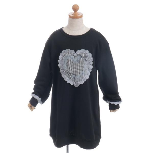 『セール実施中』ZOZO問い合わせ番号:99250352ショップ:axes femme，アクシーズファムブランド:axes femme，アクシーズファム商品名:ハートアップリケ風ワンピースカテゴリ:ワンピース/ドレス>ワンピースブラン...