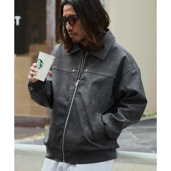 『セール実施中』ZOZO問い合わせ番号:99250773ショップ:ROOP TOKYO，ループトーキョーブランド:ALL RUNS，オールランズ，ROOPTOKYO，ループトウキョウ商品名:リベット付き フェイクレザージャケットカテゴリ:ジ...