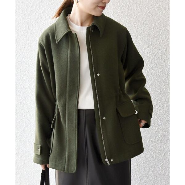 『セール実施中』ZOZO問い合わせ番号:99252886ショップ:SHIPS for women，シップス フォー ウィメンブランド:SHIPS any，シップス エニィ，SHIPS，シップス商品名:SHIPS any: メルトン ジップ ...