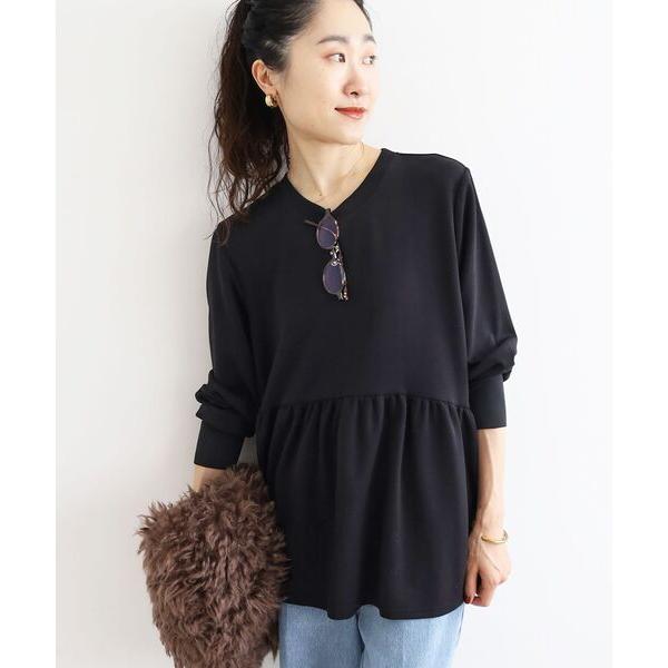 『セール実施中』ZOZO問い合わせ番号:99252969ショップ:le.coeur blanc，ルクールブランブランド:le.coeur blanc，ルクールブラン商品名:【吸湿発熱】ギャザーレイヤープルオーバーカテゴリ:トップス>T...