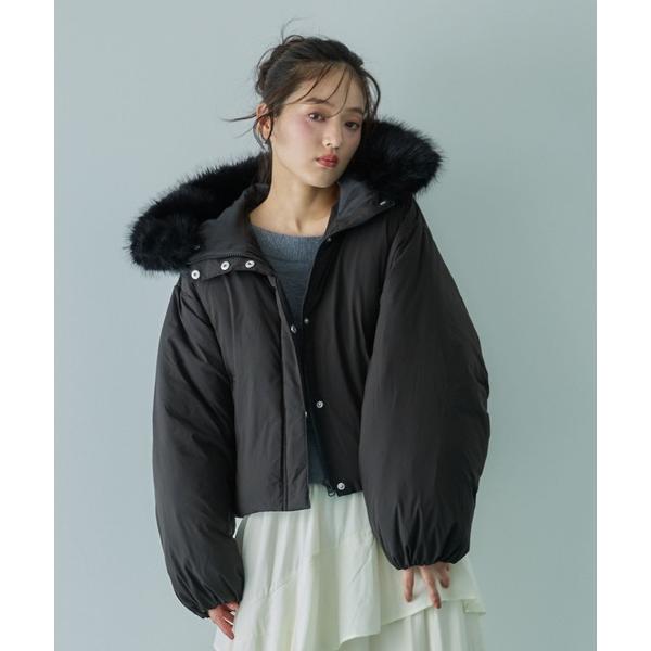 『タイムセール実施中』ZOZO問い合わせ番号:99253000ショップ:archives，アルシーヴブランド:archives，アルシーヴ商品名:２ｗａｙファーフードショート中綿ブルゾンカテゴリ:ジャケット/アウター>ブルゾンブランド...