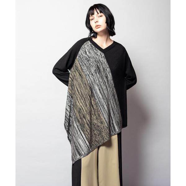 『セール実施中』ZOZO問い合わせ番号:99253024ショップ:OSMOSIS，オズモーシスブランド:OSMOSIS，オズモーシス商品名:アシンメトリーニットプルオーバーカテゴリ:トップス>ニット/セーターブランド品番:700010...