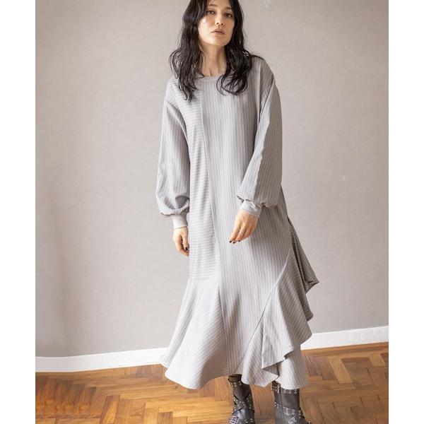 『タイムセール実施中』ZOZO問い合わせ番号:99253031ショップ:OSMOSIS，オズモーシスブランド:OSMOSIS，オズモーシス商品名:ストライプ切替ワンピースカテゴリ:ワンピース/ドレス>ワンピースブランド品番:70000...