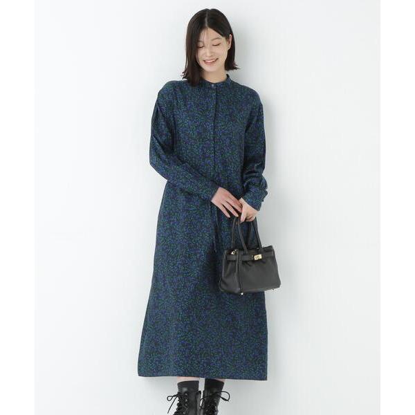 『タイムセール実施中』ZOZO問い合わせ番号:99253568ショップ:human woman，ヒューマンウーマンブランド:human woman，ヒューマンウーマン商品名:◆プチフラワープリントブラウジングバンドカラーワンピースカテゴリ:...