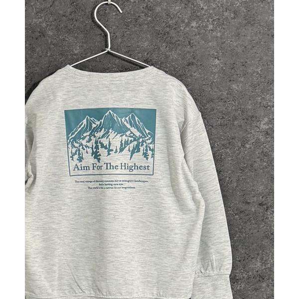 『タイムセール実施中』ZOZO問い合わせ番号:99253812ショップ:Joynt，ジョイントブランド:SHISKY，シスキー商品名:【ミニ裏毛　綿タッチ】マウンテンバックプリント　クルーネック　スウェットカテゴリ:トップス>スウェッ...