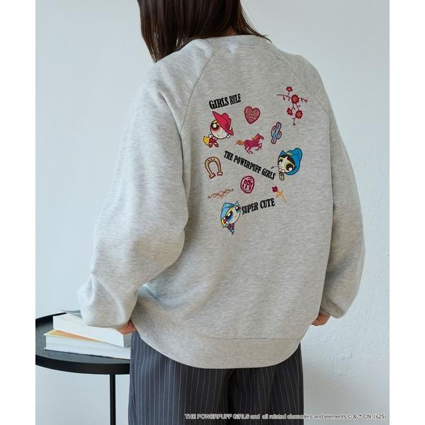 『タイムセール実施中』ZOZO問い合わせ番号:99284091ショップ:MONO-MART，モノマートブランド:MONO-MART，モノマート商品名:【THE POWERPUFF GIRLS】別注 パワーパフ ガールズ グラフィック刺繍 ラ...