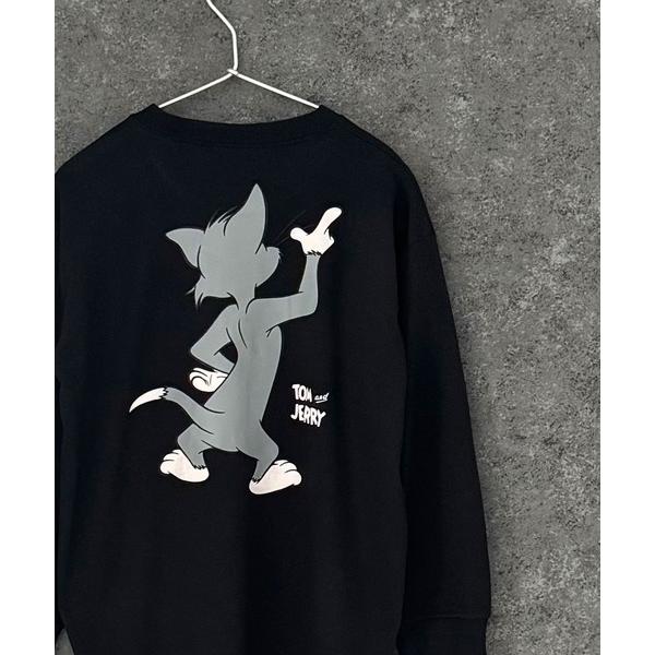 『タイムセール実施中』ZOZO問い合わせ番号:99284097ショップ:Joynt，ジョイントブランド:TOM&amp;JERRY，トムアンドジェリー商品名:【TOM＆JERRY/トム＆ジェリー】ミニ裏毛　綿タッチ　バックプリント　BIG　...