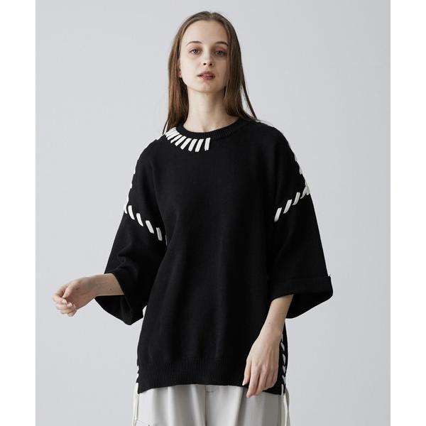 『タイムセール実施中』参考価格：5，940円発売時期：2024年03月コンディション：B（目立つ使用感なし）使用感が少ない、または気にならないアイテム全体的：毛玉参考商品名：【CLEL】Hand Stitched Short Sleeve ...