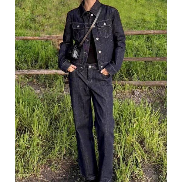 『タイムセール実施中』ZOZO問い合わせ番号:99315994ショップ:Ulysses，ユリシスブランド:semplice，センプリチェ商品名:デニムセットアップ 【韓国ファッション】カテゴリ:ジャケット/アウター>セットアップブラン...