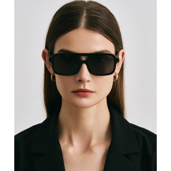 ZOZO問い合わせ番号:99316023ショップ:NUEF，ヌエフブランド:NUEF ，ヌエフ商品名:cent quatorze114カテゴリ:ファッション雑貨>サングラスブランド品番:nuef0114素材:TR90カラー:ブラック，...