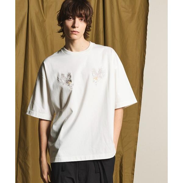 『セール実施中』参考価格：16，500円発売時期：2024年05月コンディション：B（目立つ使用感なし）使用感が少ない、または気にならないアイテム首周り：汚れ参考商品名：《UNISEX》Eagle Embroidery Prime-Over...