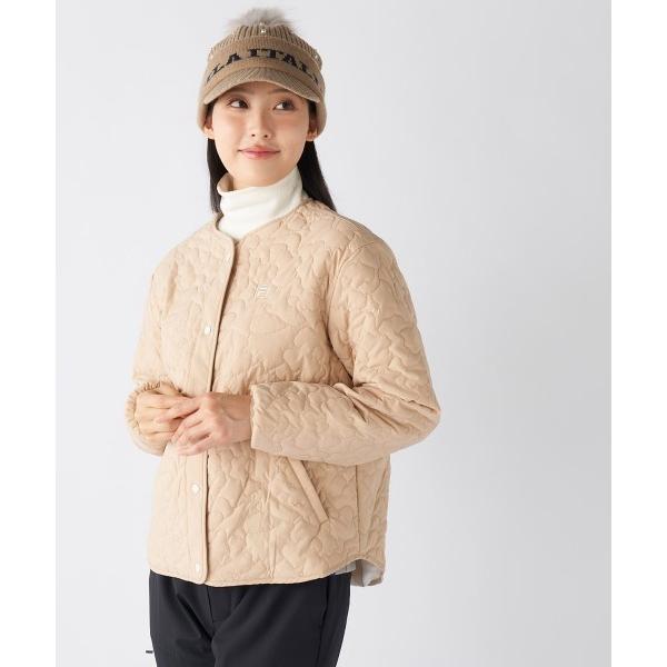 『タイムセール実施中』ZOZO問い合わせ番号:99346423ショップ:OCEAN GOLF，オーシャンゴルフブランド:FILA GOLF，フィラゴルフ 商品名:【FILA GOLF:フィラゴルフ】レディースフラワーカモキルトジャケット　ノ...