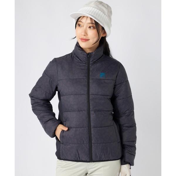 『タイムセール実施中』ZOZO問い合わせ番号:99346425ショップ:OCEAN GOLF，オーシャンゴルフブランド:FILA GOLF，フィラゴルフ 商品名:【FILA GOLF:フィラゴルフ】レディースレオパード柄ライトダウンジャケッ...