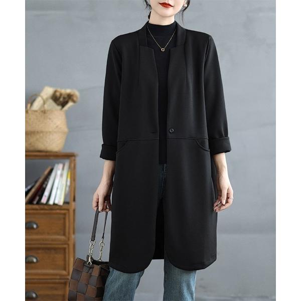 『タイムセール実施中』ZOZO問い合わせ番号:99347074ショップ:Bonjour Sagan，ボンジュールサガンブランド:ONEP STAR，ワンピスター，Bonjour Sagan，ボンジュールサガン商品名:ノーカラーミニマルコート...