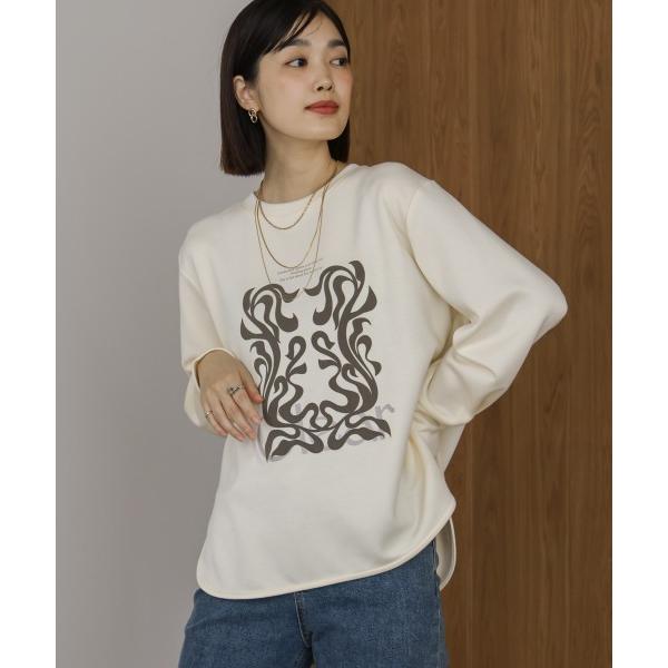 『タイムセール実施中』ZOZO問い合わせ番号:99347321ショップ:Bou Jeloud，ブージュルードブランド:Bou Jeloud，ブージュルード商品名:パウンドストレッチARTロゴプルオーバーカテゴリ:トップス>スウェットブ...