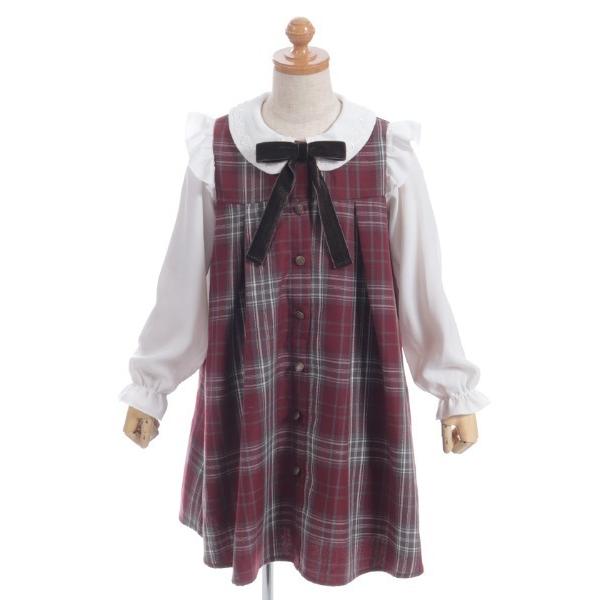 ZOZO問い合わせ番号:99347472ショップ:axes femme，アクシーズファムブランド:axes femme，アクシーズファム商品名:タータンチェックワンピースカテゴリ:ワンピース/ドレス>ワンピースブランド品番:TS361...