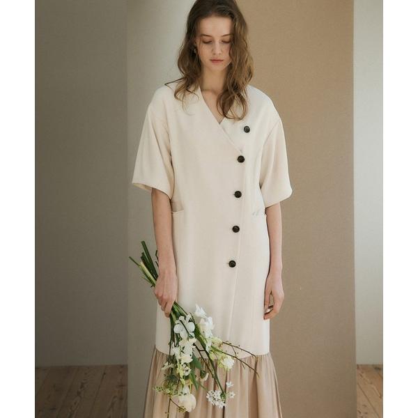 ZOZO問い合わせ番号:99347640ショップ:Dorry Doll，ドリードールブランド:LE'RURE，リルアー商品名:Jacket like onepieceカテゴリ:ワンピース/ドレス>ドレスブランド品番:9578素材:表地...