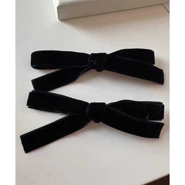 ZOZO問い合わせ番号:99347807ショップ:CELENA，セレナブランド:ampm，エーエムピーエム商品名:ベロアリボン ヘアクリップ/2点セットカテゴリ:ヘアアクセサリー>ヘアピンブランド品番:KME-260素材:ポリエステル...