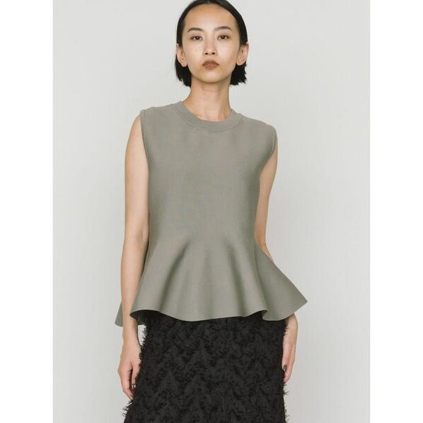 『セール実施中』ZOZO問い合わせ番号:99348440ショップ:MARcourt，マーコートブランド:MIDIUMISOLID，ミディウミソリッド商品名:MIDIUMISOLID for Ladies ペプラムベストカテゴリ:トップス&g...