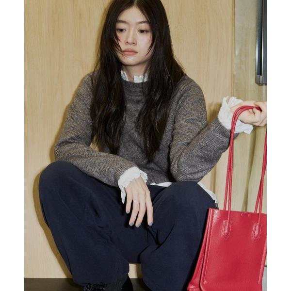 『タイムセール実施中』ZOZO問い合わせ番号:99349437ショップ:Auntie Rosa，アンティローザブランド:bita.，ビタ商品名:Kid Mohair/Silk混 ボートネックショート丈ニットカテゴリ:トップス>ニット/...