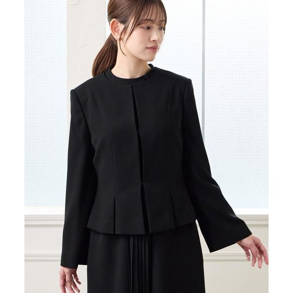 ZOZO問い合わせ番号:99349575ショップ:AIMER，エメブランド:AIMER，エメ商品名:【喪服・礼服】ウォッシャブル ノーカラーボックスタックブラックフォーマルジャケットカテゴリ:ジャケット/アウター>ノーカラージャケット...