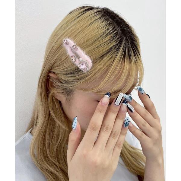 『セール実施中』ZOZO問い合わせ番号:99380233ショップ:WEGO，ウィゴーブランド:WEGO，ウィゴー商品名:WEGO/【2点セット】ビジューファーヘアピンカテゴリ:ヘアアクセサリー>ヘアピンブランド品番:MO25AW09-...