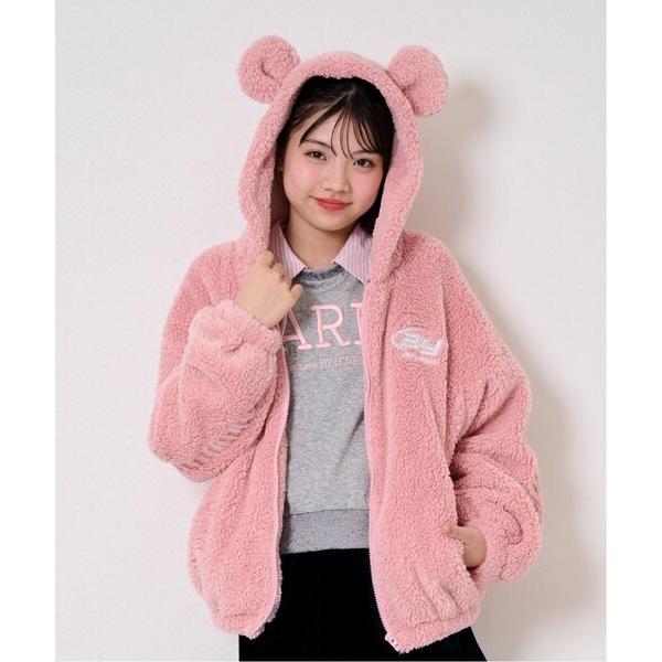 『セール実施中』ZOZO問い合わせ番号:99380309ショップ:NARUMIYA ONLINE，ナルミヤ オンラインブランド:by LOVEiT，バイラビット商品名:クマ耳ブルゾンカテゴリ:ジャケット/アウター>ブルゾンブランド品番...