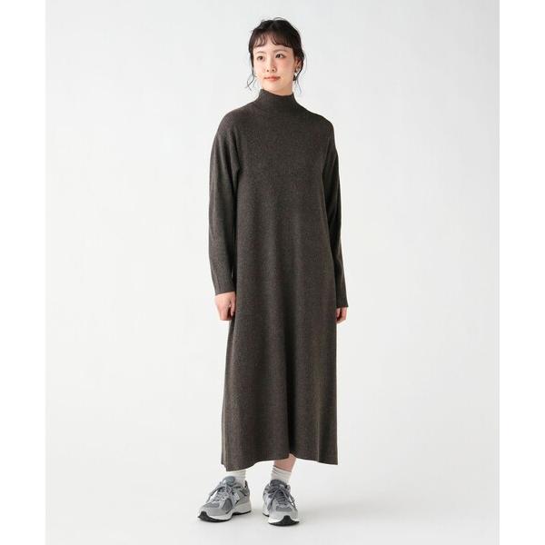 『タイムセール実施中』ZOZO問い合わせ番号:99380639ショップ:BEAMS HEART，ビームスハートブランド:BEAMS HEART，ビームスハート商品名:襟スリット ハイネック ニットワンピースカテゴリ:ワンピース/ドレス&gt...