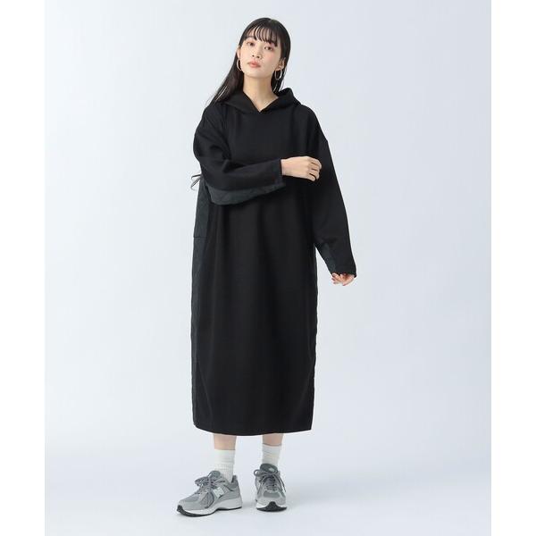 『セール実施中』ZOZO問い合わせ番号:99380640ショップ:BEAMS HEART，ビームスハートブランド:BEAMS HEART，ビームスハート商品名:異素材 キルト ワンピースカテゴリ:ワンピース/ドレス>ワンピースブランド...