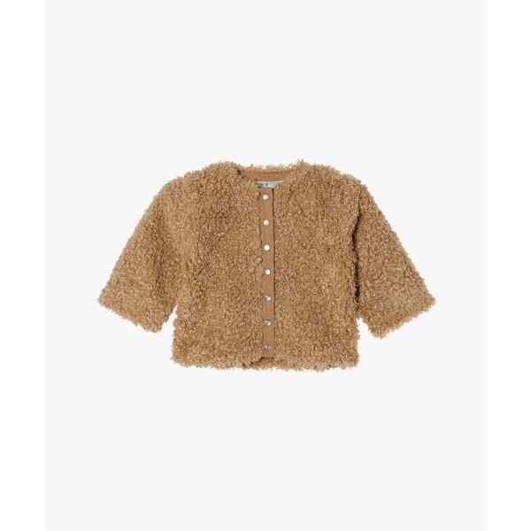 『タイムセール実施中』ZOZO問い合わせ番号:99380788ショップ:agnes b.，アニエスベーブランド:agnes b.，アニエスベー商品名:ベビー ファー 長袖 カーディガンプレッションカテゴリ:トップス>カーディガン/ボレ...