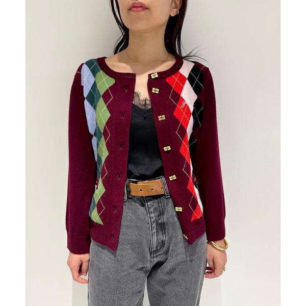 ZOZO問い合わせ番号:99381325ショップ:EDIT. FOR LULU，エディットフォールルブランド:EDIT. FOR LULU，エディットフォールル商品名:【GANNI/ガニー】カシミヤウールミックスカーディガンカテゴリ:トップ...