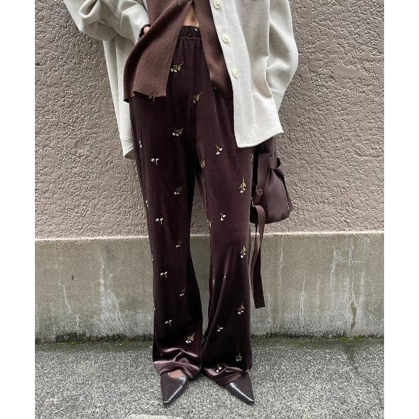 『セール実施中』ZOZO問い合わせ番号:99381373ショップ:Avenue，アヴェニューブランド:AIC.，エーアイシー商品名:刺繍ベロアイージーパンツカテゴリ:パンツ>その他パンツブランド品番:303254-135-003素材:...