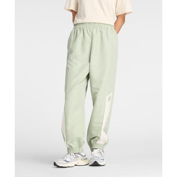 『タイムセール実施中』ZOZO問い合わせ番号:99381429ショップ:New Balance，ニューバランスブランド:New Balance，ニューバランス商品名:グラフィック ウーブンパンツカテゴリ:パンツ>スウェットパンツブラン...
