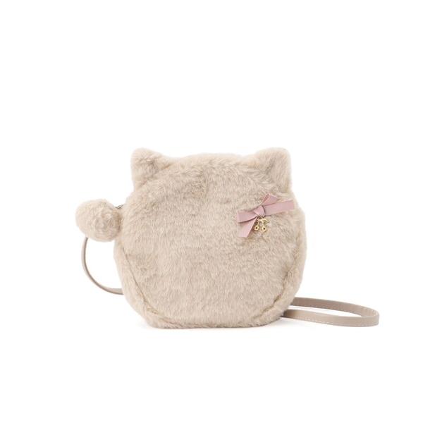 『タイムセール実施中』ZOZO問い合わせ番号:99381772ショップ:SHOO・LA・RUE，シューラルーブランド:SHOO・LA・RUE，シューラルー商品名:フェイクファー耳付きポシェットカテゴリ:バッグ>ショルダーバッグブランド...