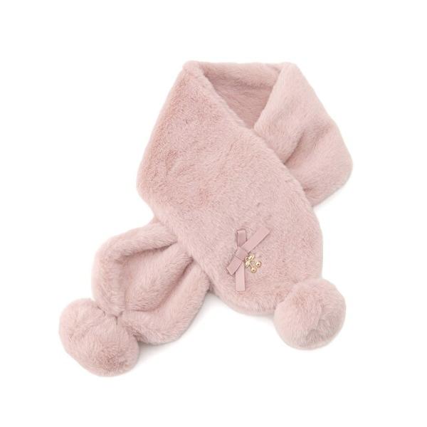 『タイムセール実施中』ZOZO問い合わせ番号:99381773ショップ:SHOO・LA・RUE，シューラルーブランド:SHOO・LA・RUE，シューラルー商品名:フェイクファーポンポンマフラーカテゴリ:ファッション雑貨>ストール/ショ...