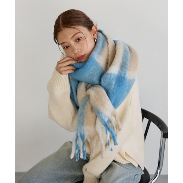 『セール実施中』ZOZO問い合わせ番号:99381987ショップ:BAYFLOW，ベイフローブランド:BAYFLOW，ベイフロー商品名:チェック太フリンジマフラーカテゴリ:ファッション雑貨>マフラーブランド品番:580994素材:ポリ...