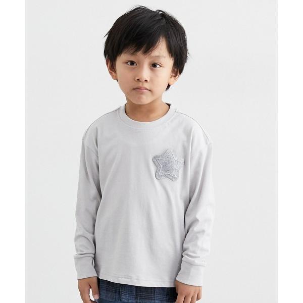 『タイムセール実施中』ZOZO問い合わせ番号:99382436ショップ:nissen，ニッセンブランド:QUNTSTYLE，キュントスタイル商品名:星型ポケット付き重ね着風長袖Ｔシャツカテゴリ:トップス>Tシャツ/カットソーブランド品...