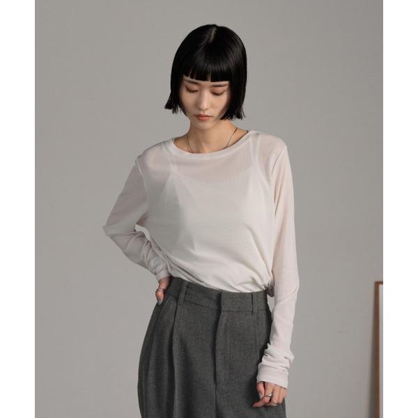 『タイムセール実施中』ZOZO問い合わせ番号:99382701ショップ:LOWRYS FARM，ローリーズファームブランド:LOWRYS FARM，ローリーズファーム商品名:ナイロンシアータイトＬＳ  606435カテゴリ:トップス>...