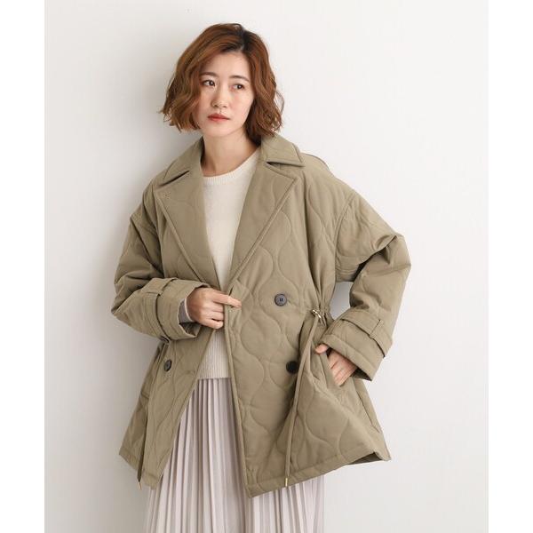 『タイムセール実施中』ZOZO問い合わせ番号:99382881ショップ:grove，グローブブランド:grove，グローブ商品名:キルティングPコートジャケットカテゴリ:ジャケット/アウター>ピーコートブランド品番:768-94009...