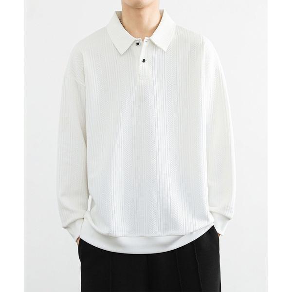 『セール実施中』ZOZO問い合わせ番号:99383270ショップ:aimoha，アイモハブランド:aimoha，アイモハ商品名:JQDニットポロシャツ/JQD Knit Polo Shirtカテゴリ:トップス>ポロシャツブランド品番:...