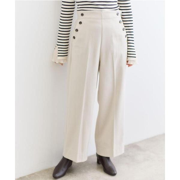 『セール実施中』ZOZO問い合わせ番号:99383413ショップ:grove，グローブブランド:grove，グローブ商品名:【洗える/あったか】美シルエットなマリンワイドパンツカテゴリ:パンツ>その他パンツブランド品番:768-640...