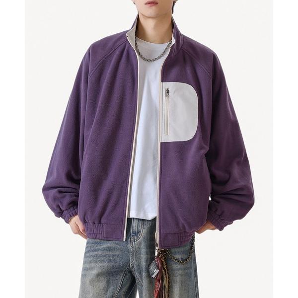 『セール実施中』ZOZO問い合わせ番号:99383936ショップ:aimoha，アイモハブランド:aimoha，アイモハ商品名:リバーシブルナイロン×フリースジャケット/Reversible nylon and fleece jacket ...