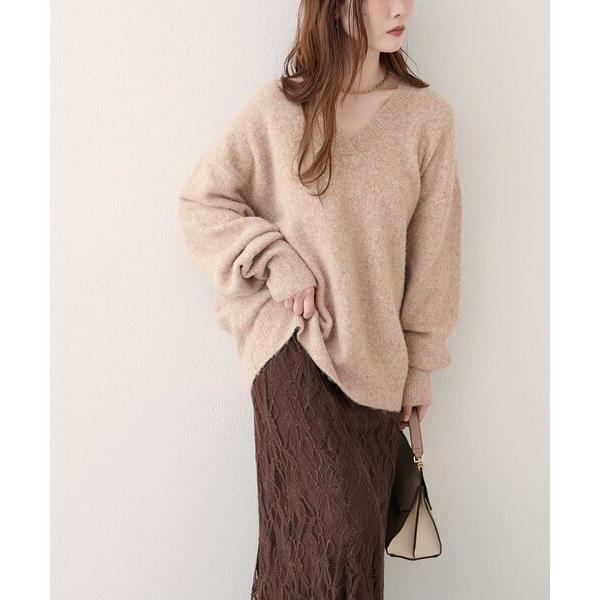 『セール実施中』ZOZO問い合わせ番号:99384166ショップ:natural couture，ナチュラルクチュールブランド:natural couture，ナチュラルクチュール商品名:【WEB限定】Vネックニットプルオーバーカテゴリ:ト...