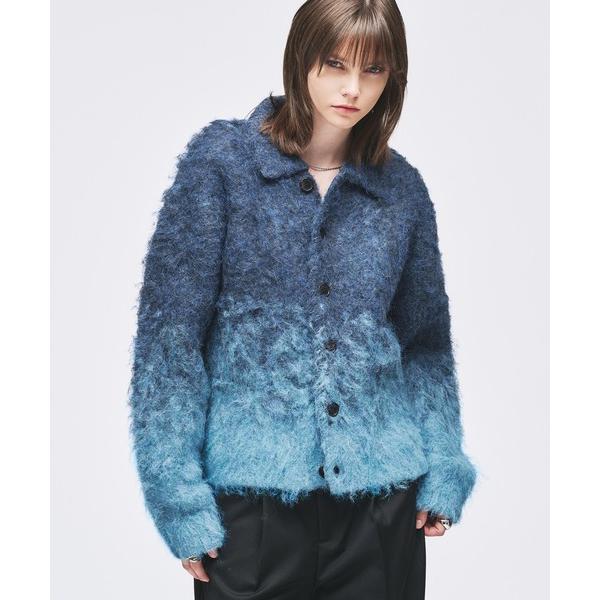 ZOZO問い合わせ番号:99390007ショップ:epnok，エプノックブランド:selle glant，セレグランテ商品名:gradation wool blend knit cardigan/グラデーションウールブレンドニットカーディガ...