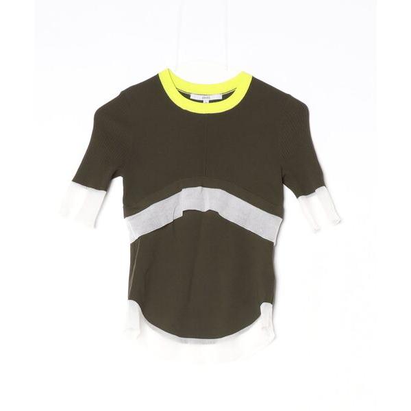 『セール実施中』参考価格：28，600円発売時期：2025年02月コンディション：A（使用感なし）数回使用した程度で使用感が感じられないアイテム参考商品名：COLOR BLOCK SHEER TOP / カラーブロックシアートップ参考品番：...